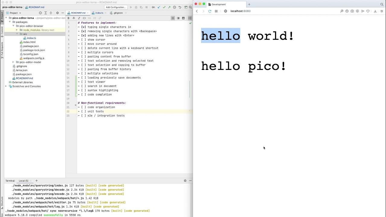 Let's write a code editor from scratch! | Pico editor #1 - YouTube
