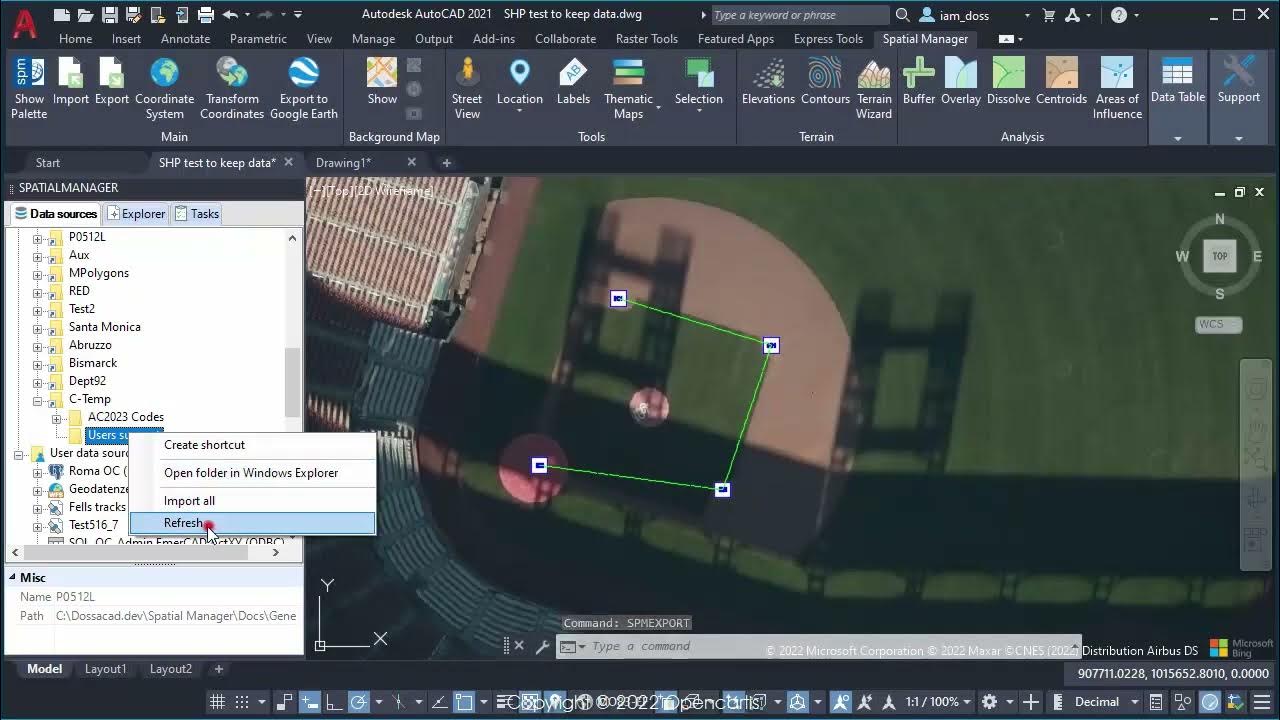 Read and export Map Object Data - YouTube