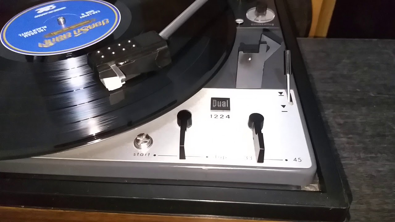 ทดสอบเครื่องเล่นแผ่นเสียงวินเทจระบบอ้อโต้สวยคลาสิคเสียงดี DUAL 1224 ...