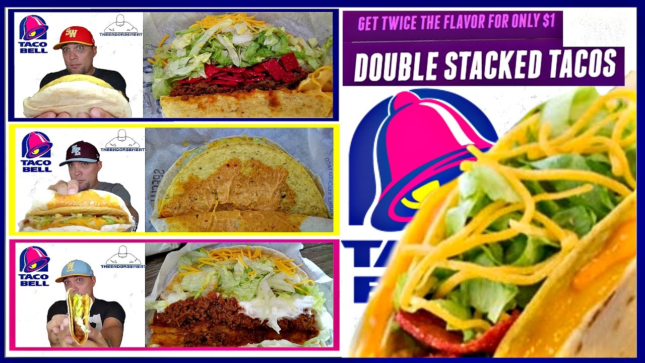 TACO BELL® | DOUBLE STACKED TACOS REVIEW | THEENDORSEMENT - YouTube