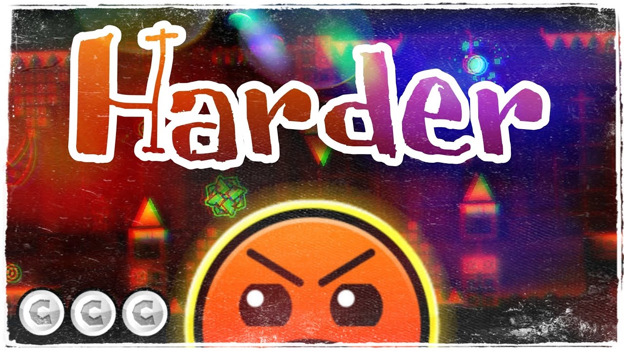 [2K] Geometry Dash - Harder by LarsFancy 100% [3 Coins] - YouTube