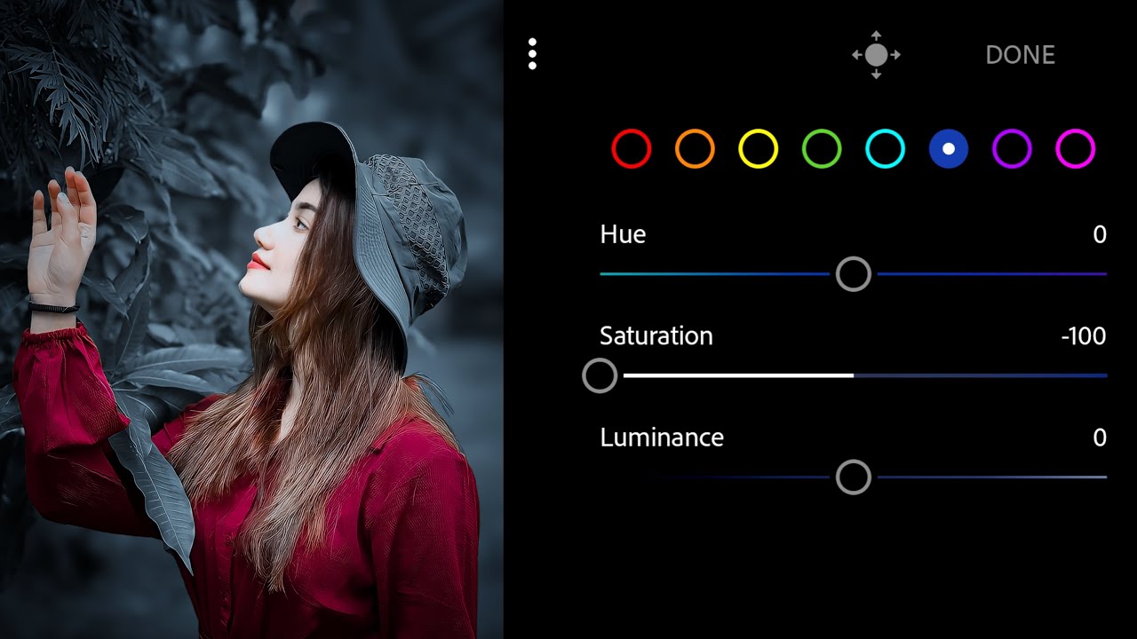 Lightroom Dark Blue Tone Photo Editing | How To Edit Dark Blue Tone ...