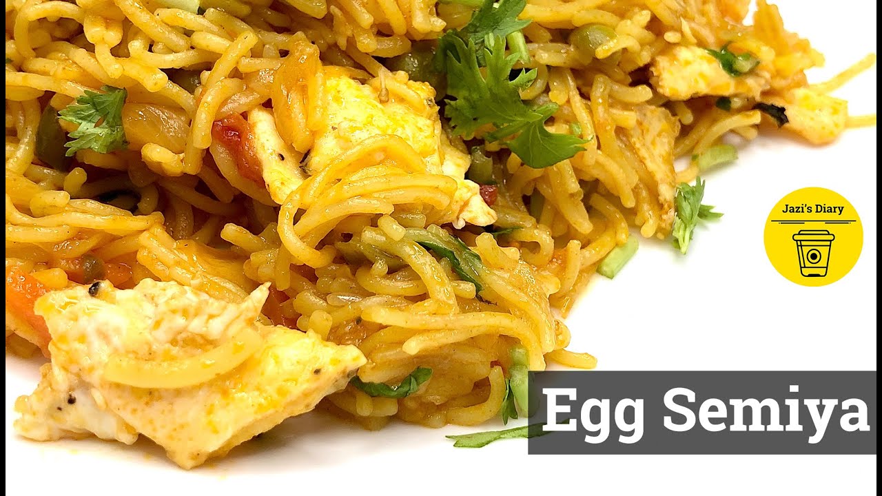 Semiya Pulao Recipe in tamil | Vermicelli Egg Pulao | சேமியா முட்டை ...