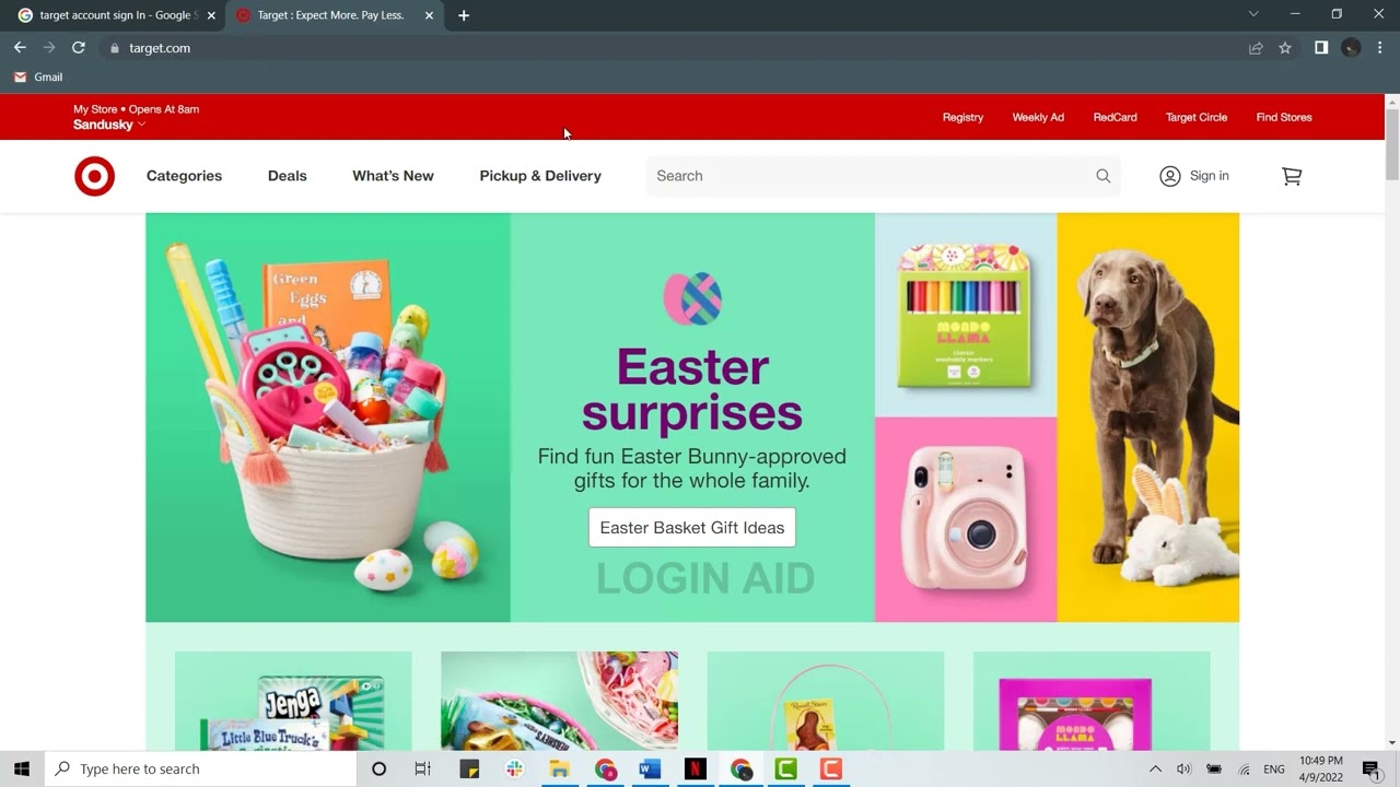 Target Login 2022 | www.target.com Account Login Help | Target.com Sign ...