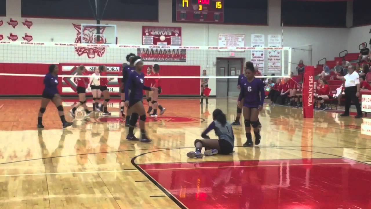 Highlights - Splendora vs Humble Volleyball - YouTube