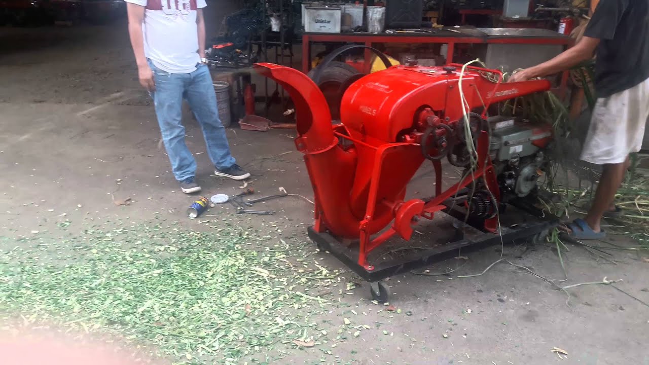 Grass chopper - YouTube
