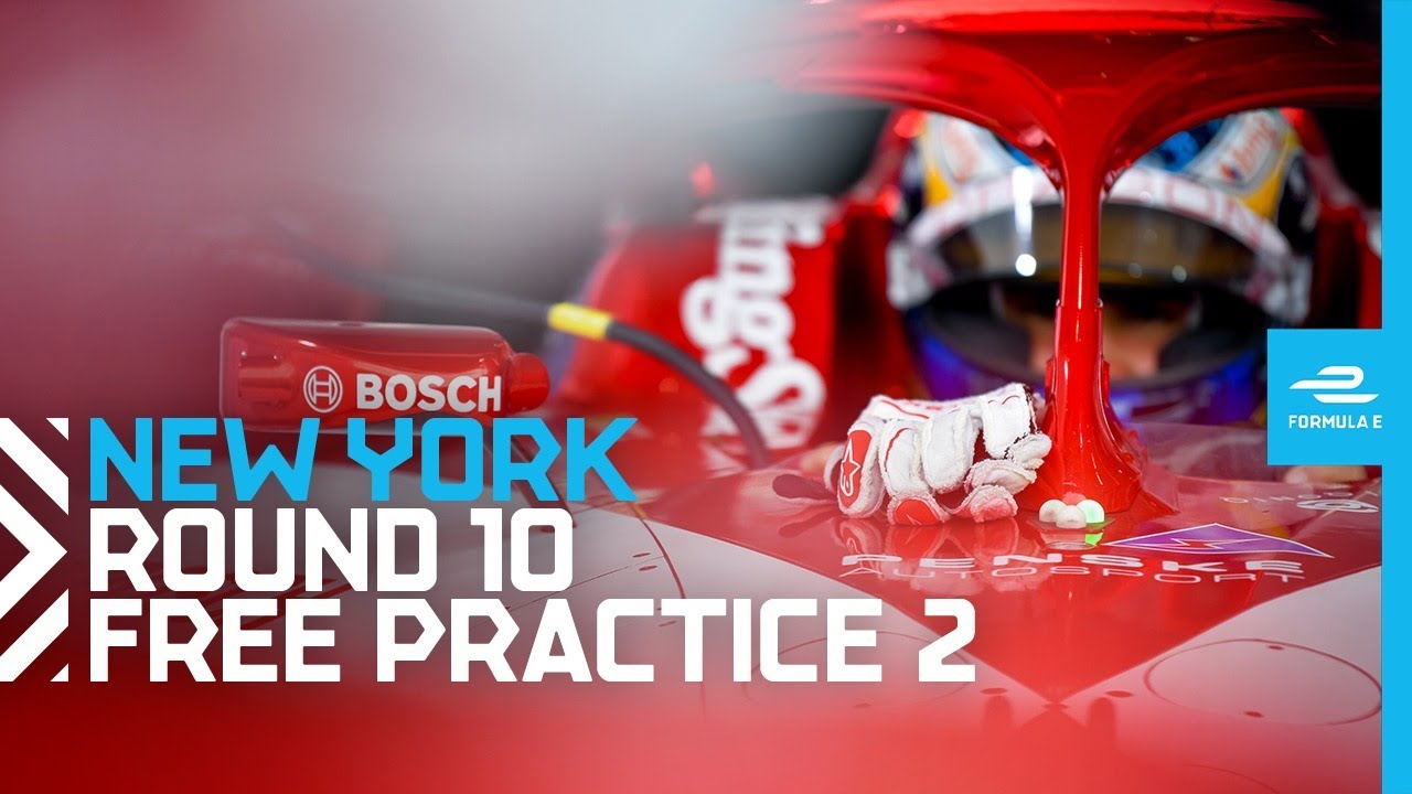 2021 ABB New York City E-Prix - Race 10 | Free Practice 2 - YouTube