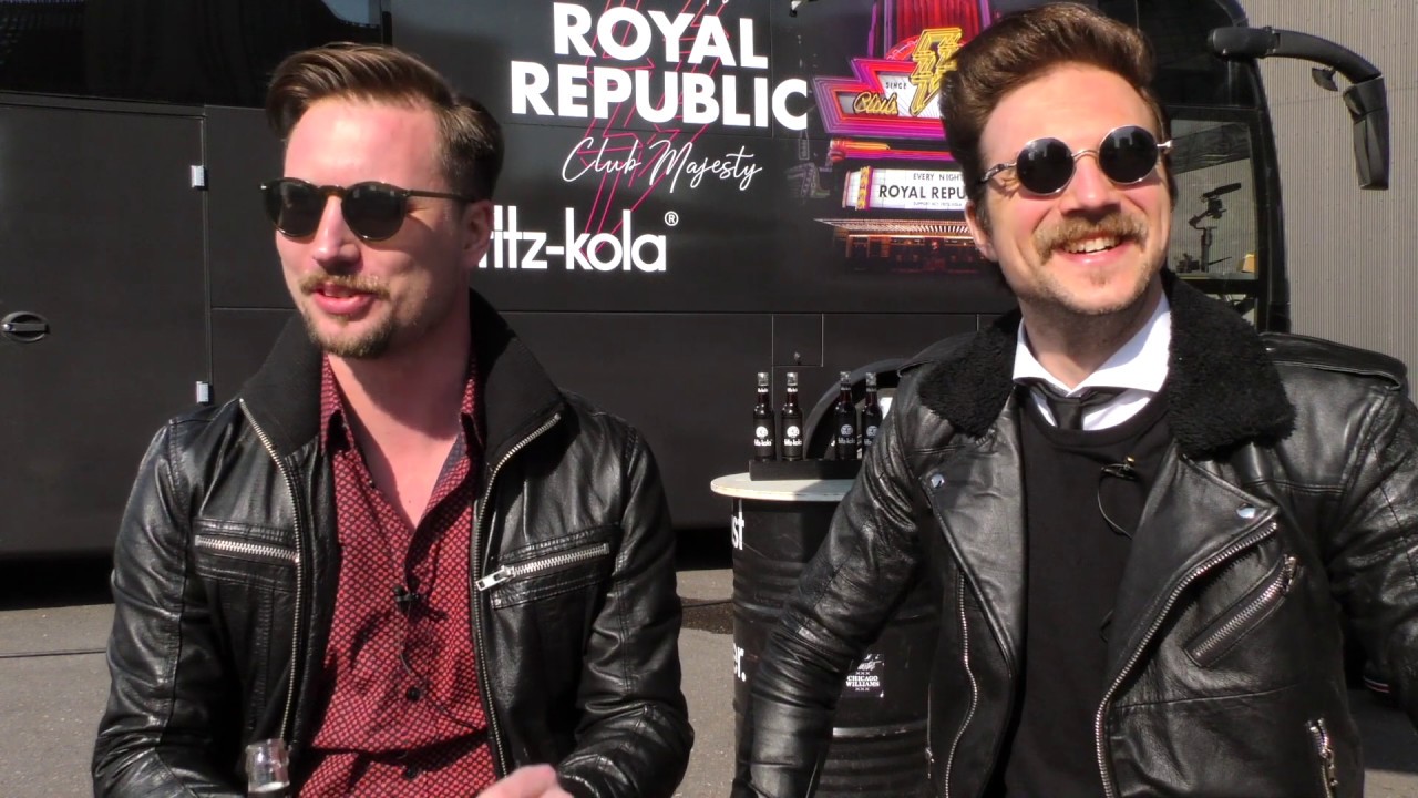 Royal Republic interview - Adam & Hannes (2019) - YouTube