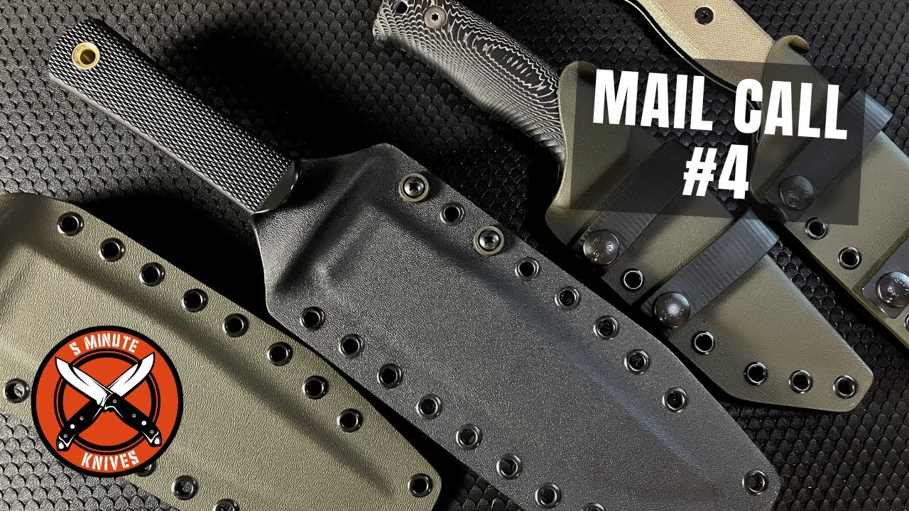 Cold Steel Scout Recon and Custom Sheaths - Mail call #4 - YouTube