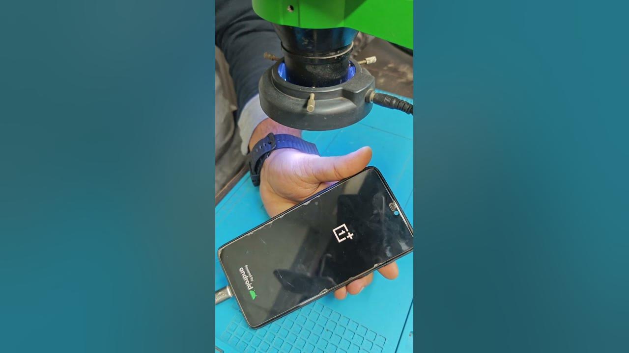 OnePlus 6 logo Restart Problem Cpu Reball - YouTube