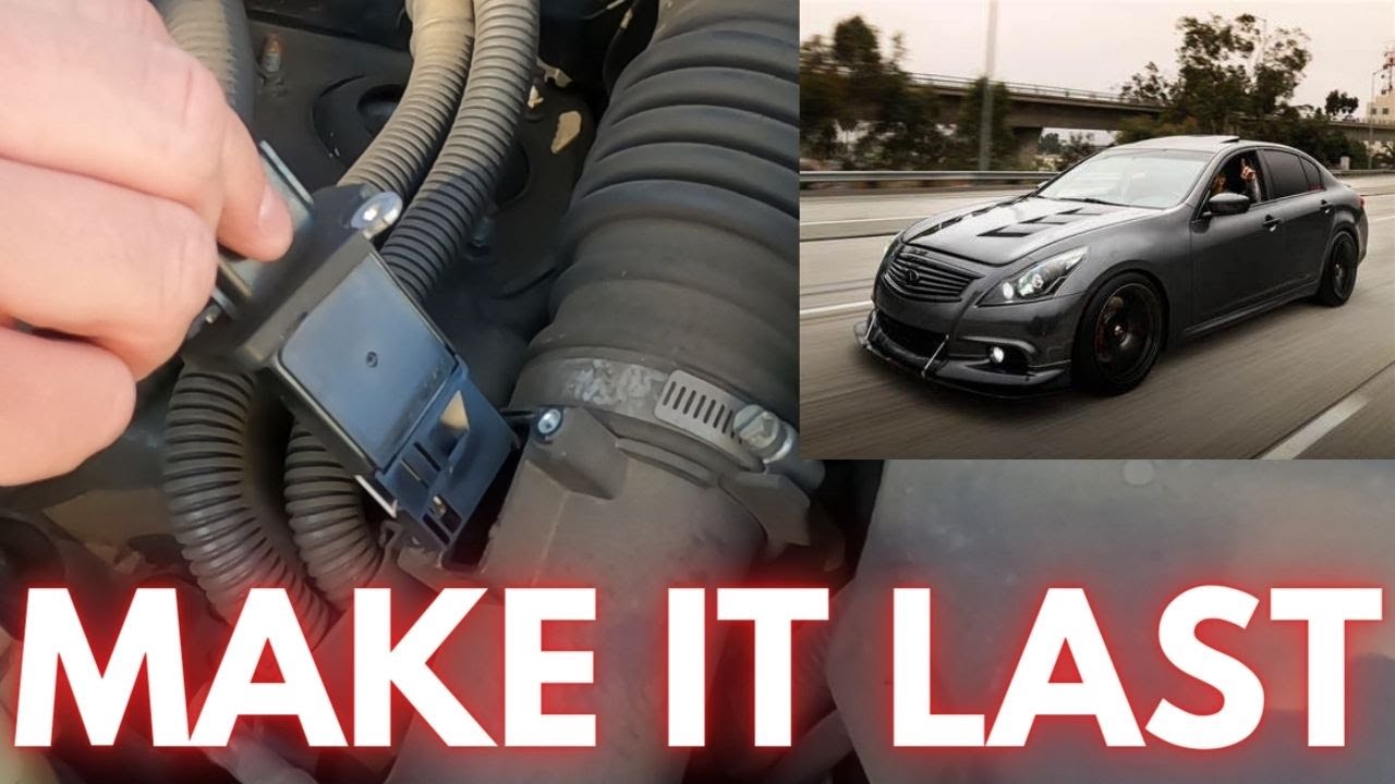 CLEAN YOUR MAF! (G37 370Z G35 350Z 370GT) - YouTube
