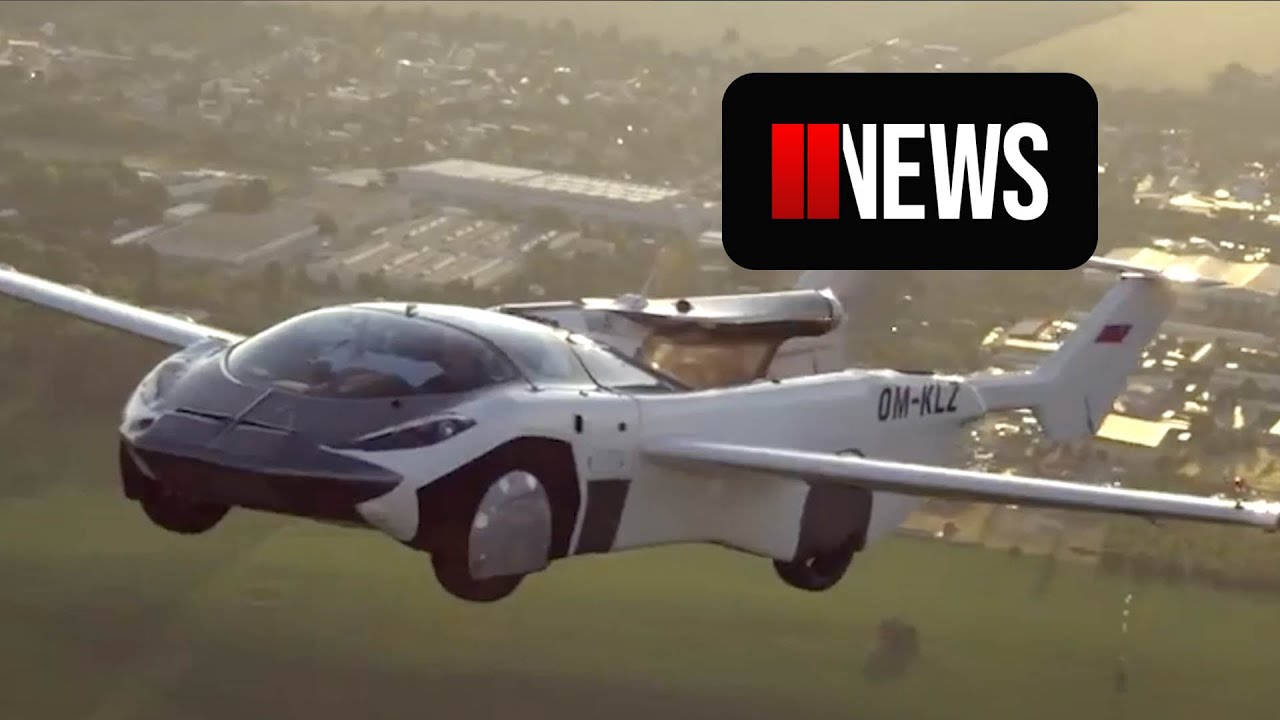 Flying car makes first inter-city flight - YouTube
