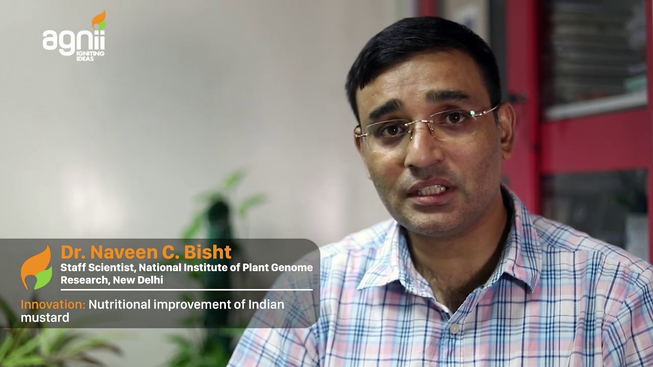 Dr. Naveen C Bisht, CSIR-NIPGR - YouTube