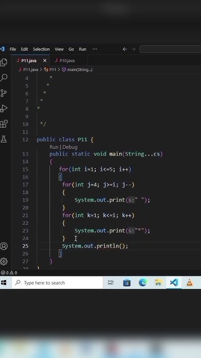 Print Star Pattern Program In Java L Starpattern Codersandy0 Shorts Viral Viralshort Youtube