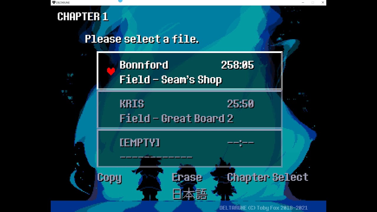 How to change your name in Deltarune - YouTube