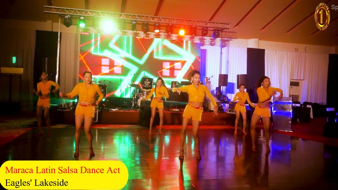 Maraca Salsa Latin Dance Act Airforce Event At Eagles' Lakeside - YouTube