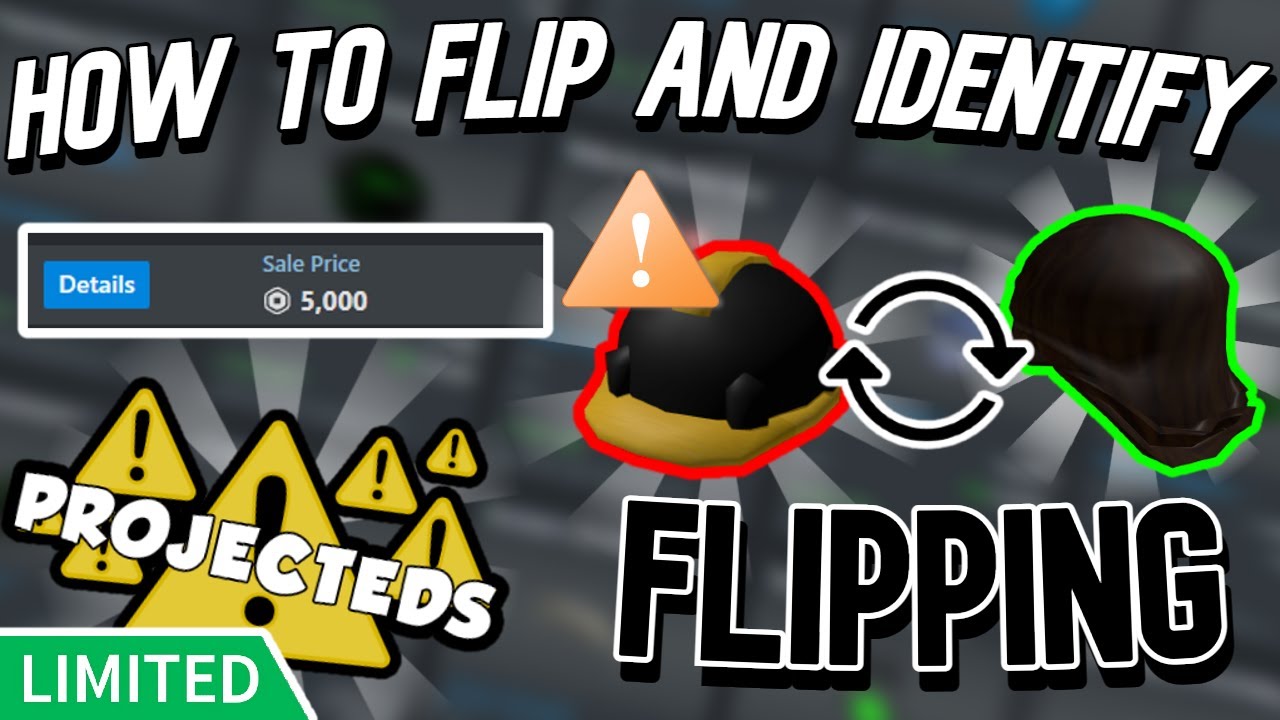 Roblox Limited Projecteds ⚠️(Meaning and How To FLIP Them For PROFIT💪🤑 ...