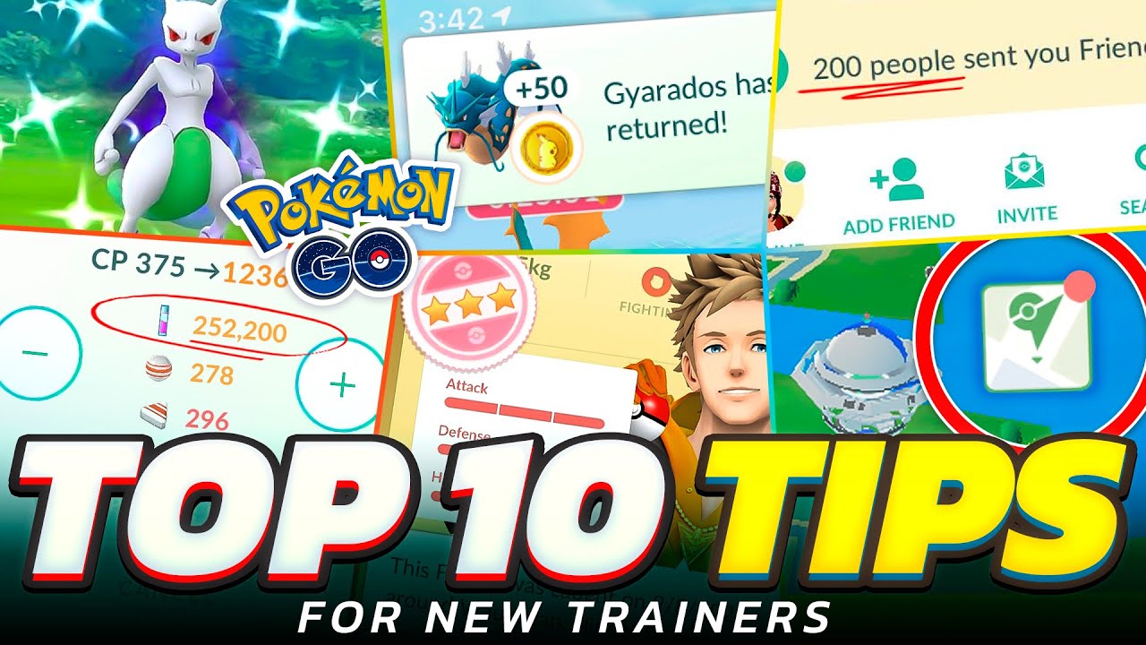 TOP 10 Tips for BEGINNERS in Pokemon GO! - YouTube
