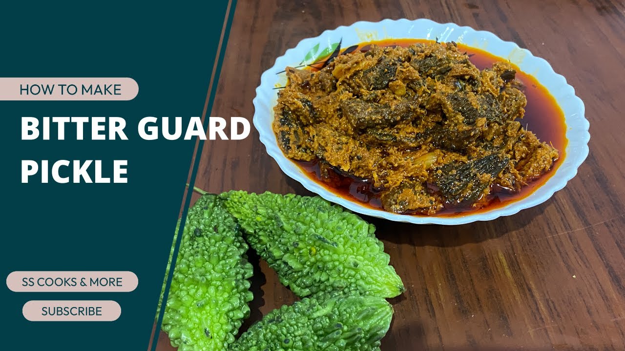 How to make bitter guard pickle | Easy, Tasty and healthy | Andhra ...