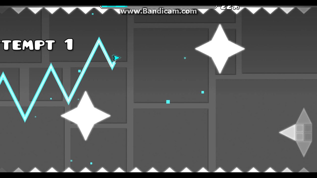 1# Mój Poziom W Geometry Dash - Hard Wave Challenge - YouTube