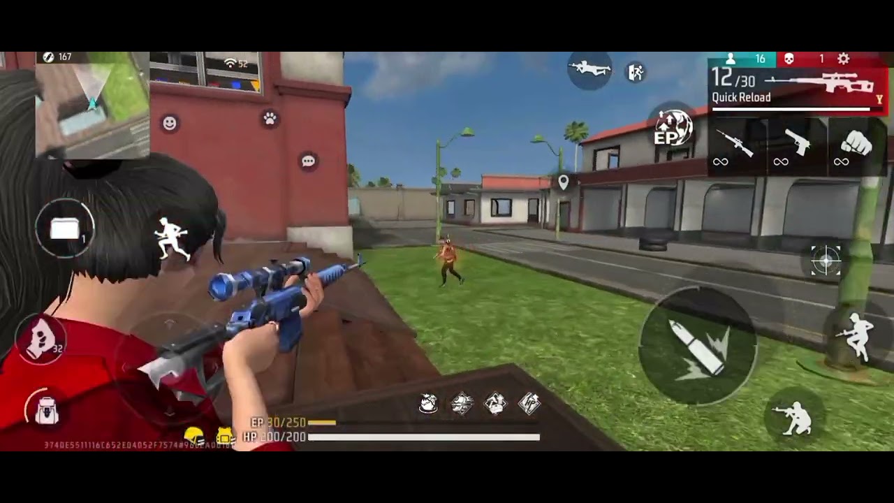 free fire video only headshot mobile gameplay #free fire gamer pubg ...