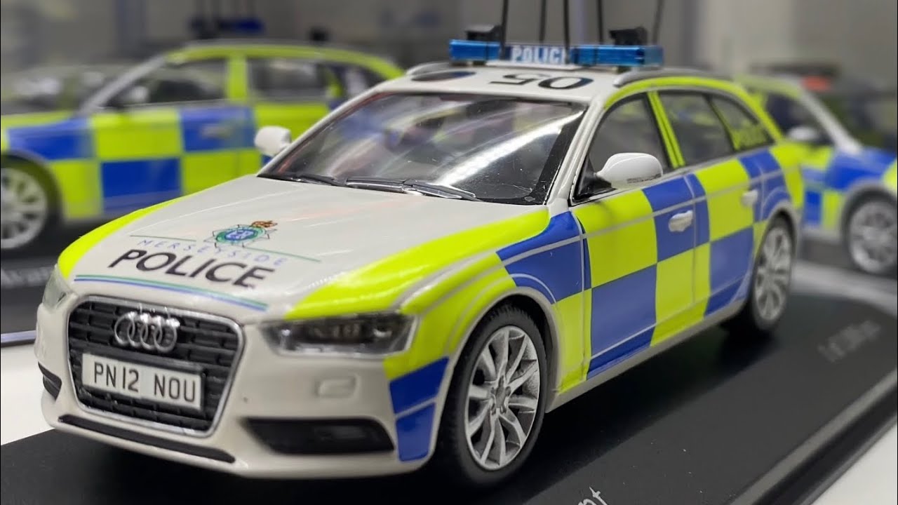 1:43 Audi A4 Avant Merseyside Police Traffic Model - YouTube