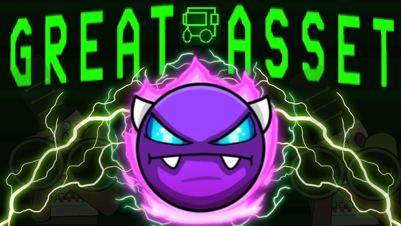 (GEOMETRY DASH) "GREAT ASSET" By PixelLolka. DEMON EASY LEGENDARY - YouTube