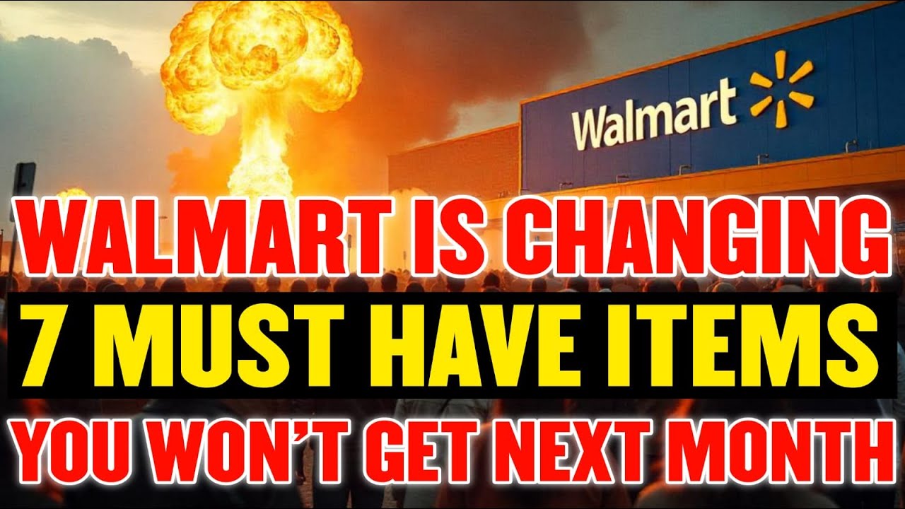 Walmart Issues Major Warning: 7 Items Are Changing Forever! - YouTube