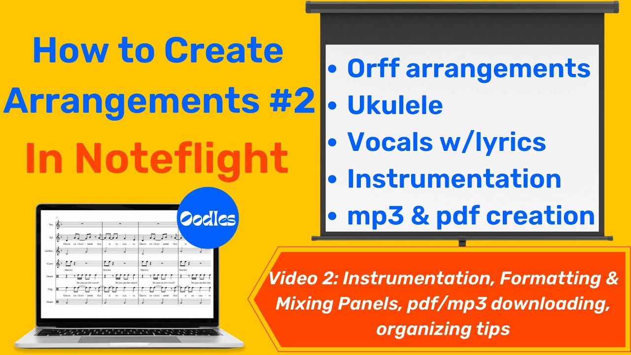 How to Create Song Arrangements in Noteflight Video 2 - YouTube