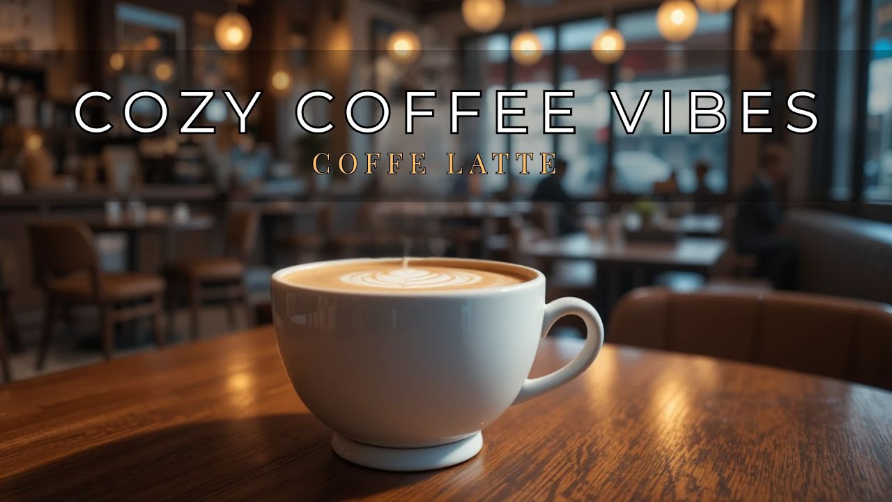 Relaxing Coffee Shop Ambience ☕ Cozy Café Sounds for Focus, Work ...