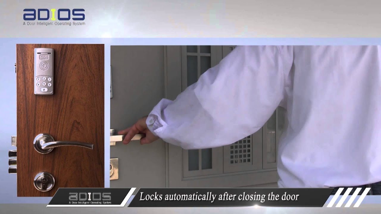 KeyLess, Digital locking System with Access Control. ADIOS - YouTube