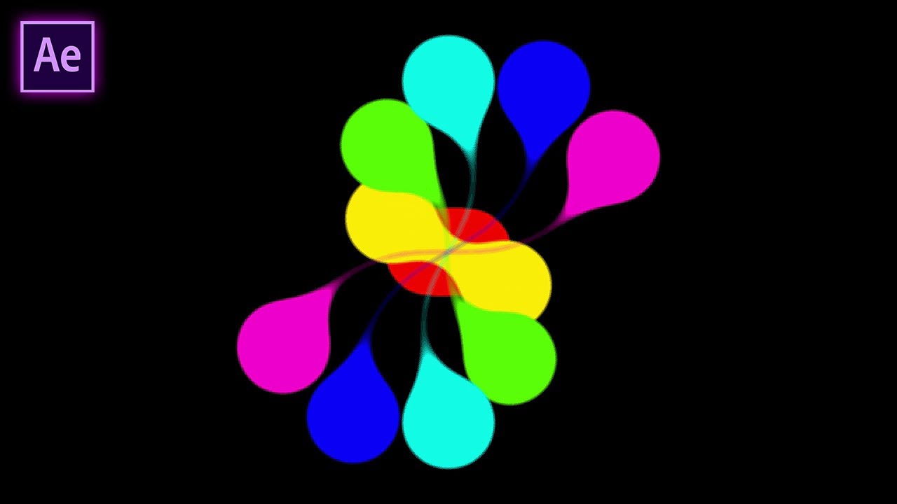 After Effects Simple Animation Technique For Morphing Dots Into ...