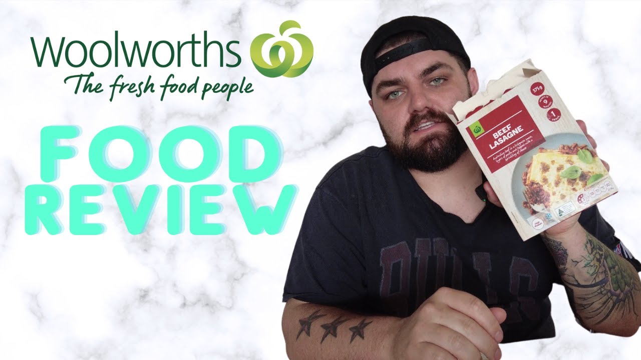 Woolworths - Beef Lasagne - YouTube