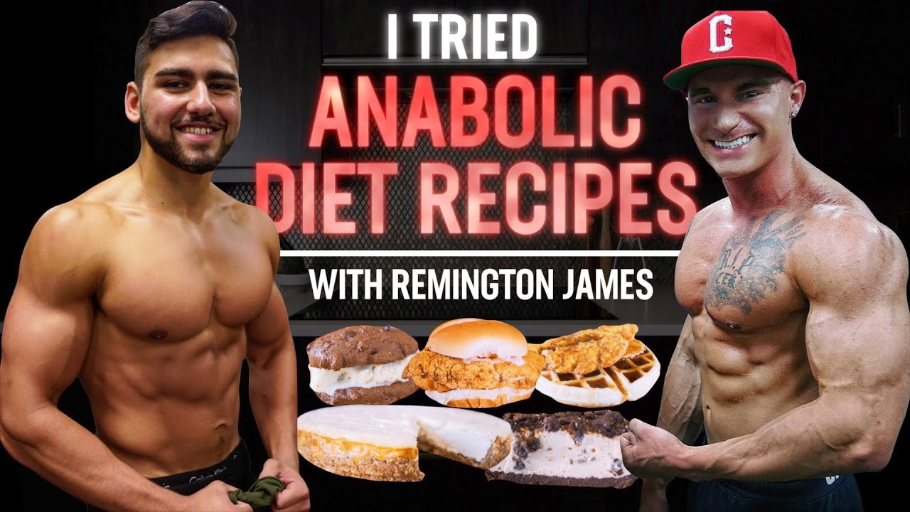 I Tried Anabolic Diet Recipes For A Day With Remington James - YouTube