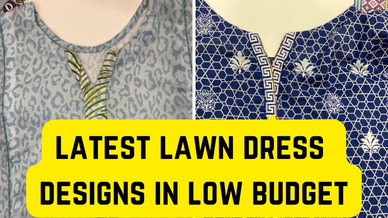 Summer dress designs | side Chak design | beautiful designs in low ...