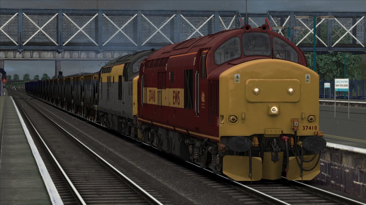 Train Simulator 2021 EWS 37410 & Civil Engineers 37377 pass Seven ...