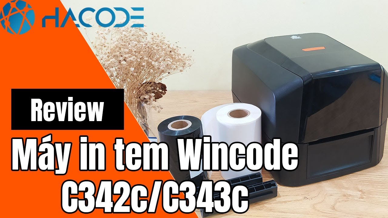 Review máy in Wincode C342C/C343C - YouTube