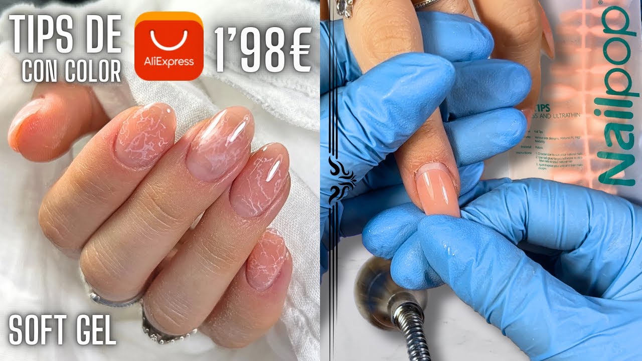 Probando Tips De GEL Con Color, ¿funcionan? - YouTube