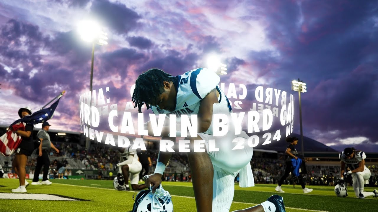 2024 Nevada Football Reel | Calvin Byrd - YouTube
