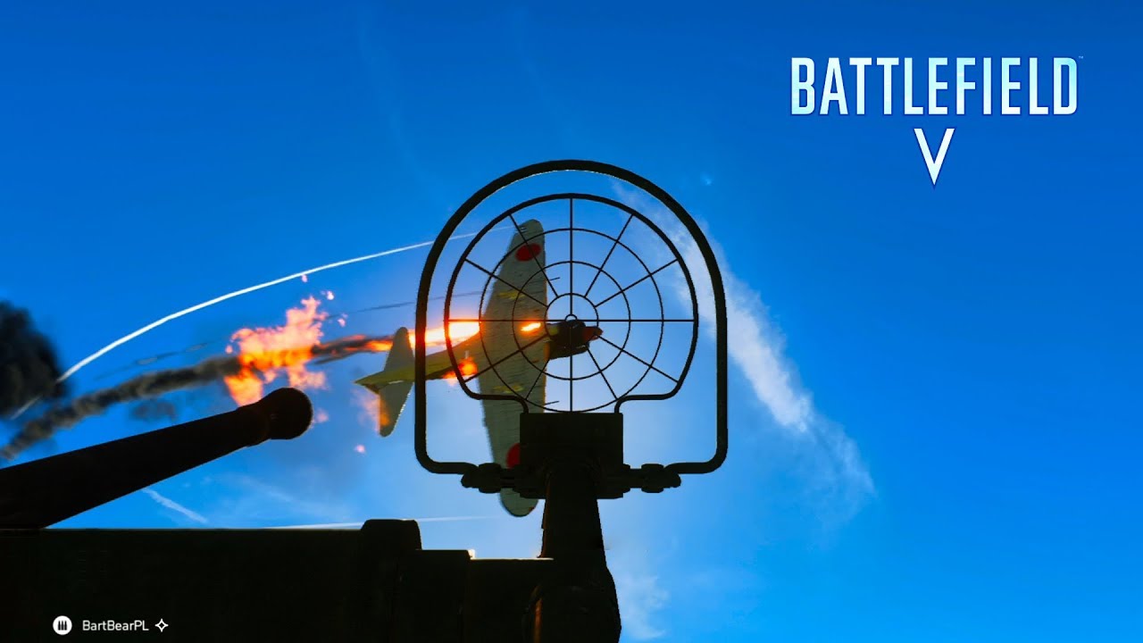 [BFV] BATTLEFIELD 5 Pacific (Chapter 5) Ship's AA-Gun in action - YouTube