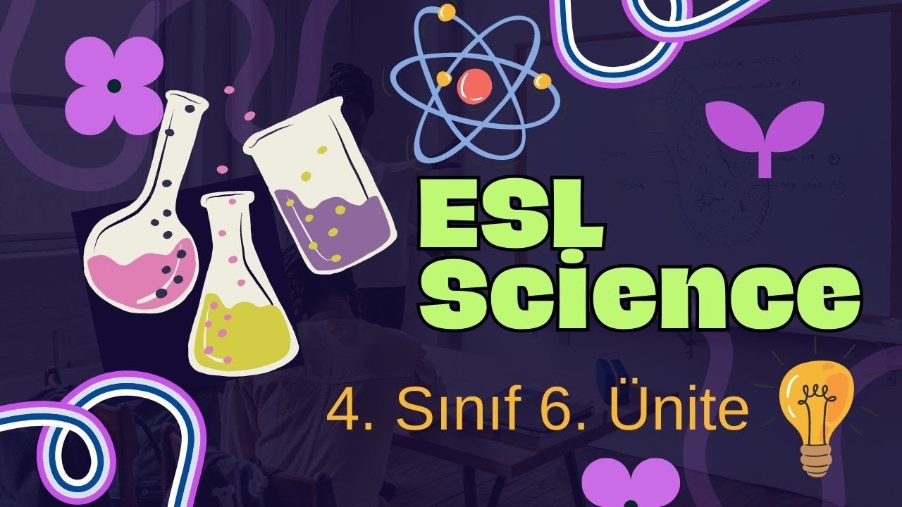 ESL Science Vocabulary - 4. Sınıf İngilizce 6. Ünite Fun with Science ...