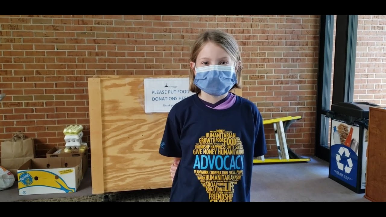 Advocacy Camp Food Drive - YouTube