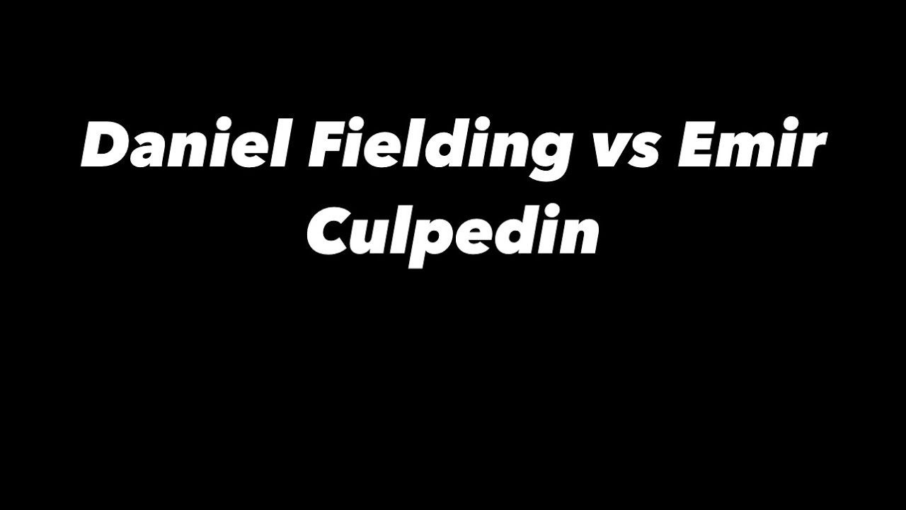 Daniel Fielding vs Emir Culpedin | Peterborough league | 2/12/24 ...