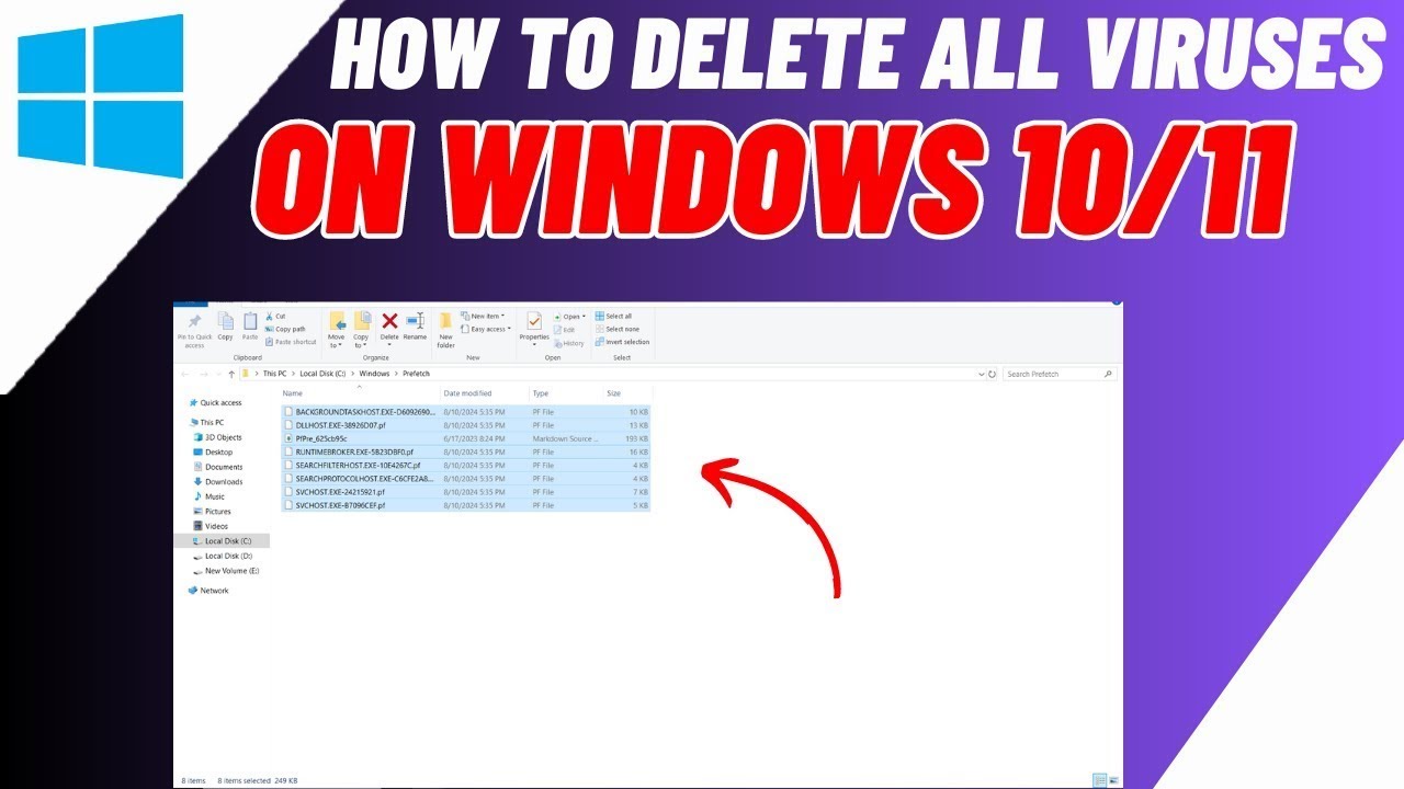 How To Delete All Viruses On Windows 10/11 (2025) | Get Rid Of All ...
