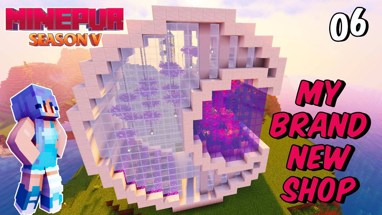 I Build A SHOP IN MINECRAFT - BUSINESS TIMES BOIS | Ep.6 | MINEPUR S5 ...