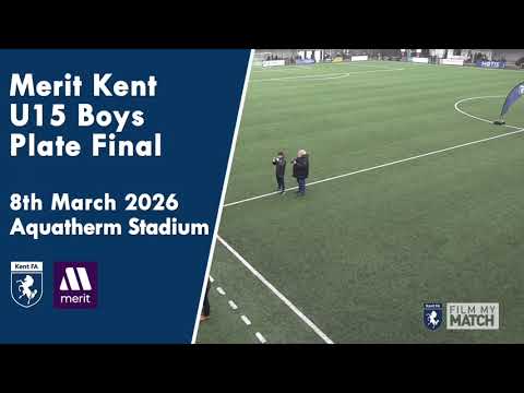 Merit Kent U15 Boys Plate Final | Larkfield FC vs Chatham Town FC, Sunday 8 March 2026