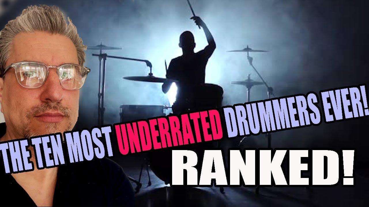 The 10 most UNDERRATED Drummers of ALL TIME | RANKED - YouTube