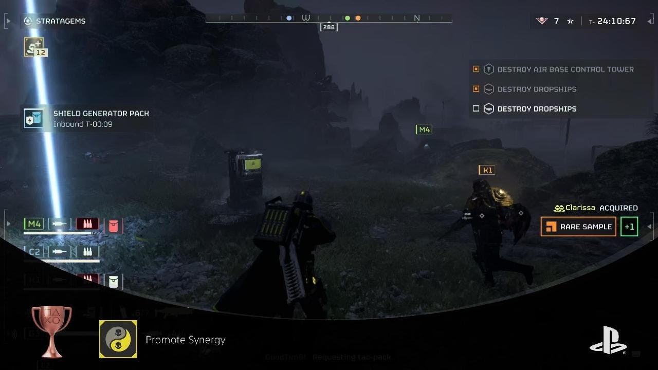 Promote Synergy Trophy - HELLDIVERS 2 - YouTube