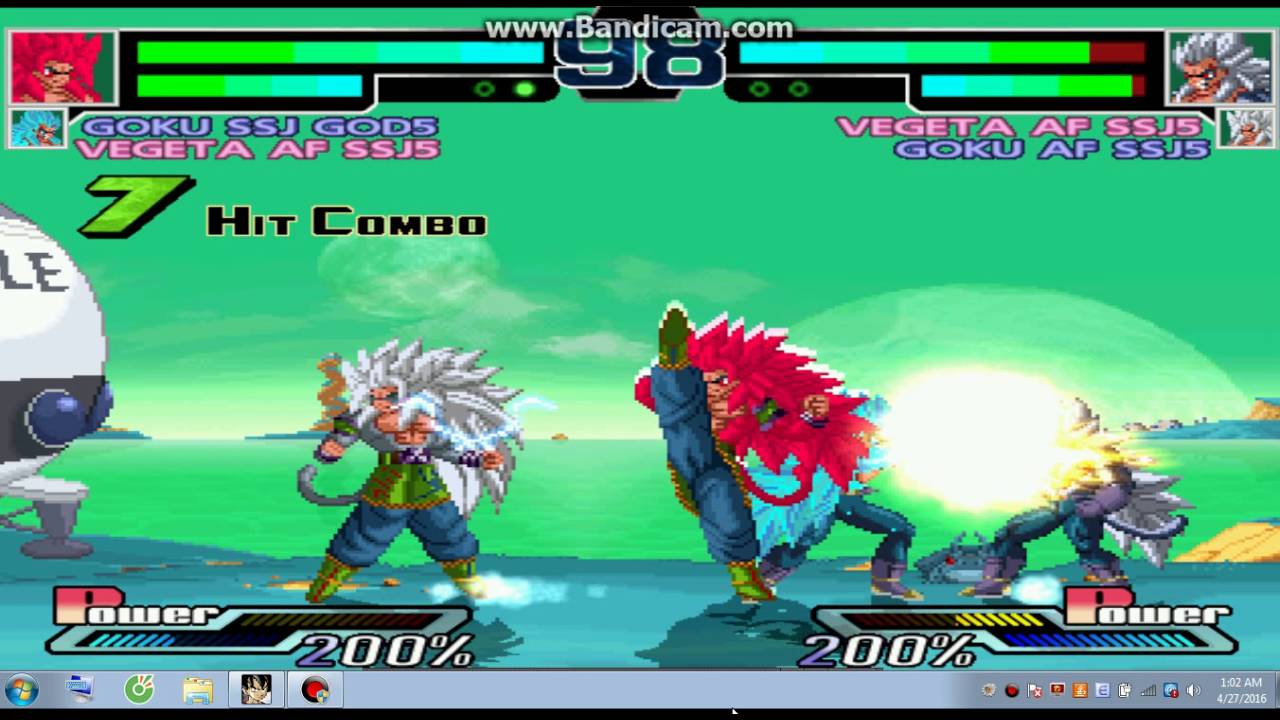 Goku SSJ5 God , Vegeta SSGSS5 Great war Goku SSJ5 , Vegeta SSJ5 - YouTube