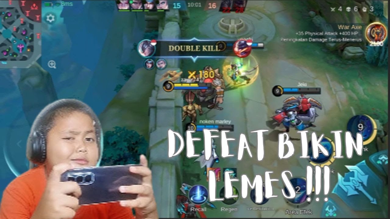 BOCIL PEDE PAKE ALPHA !!! Langsung Lemes Pas DEFEAT ! MOBILE LEGENDS - YouTube